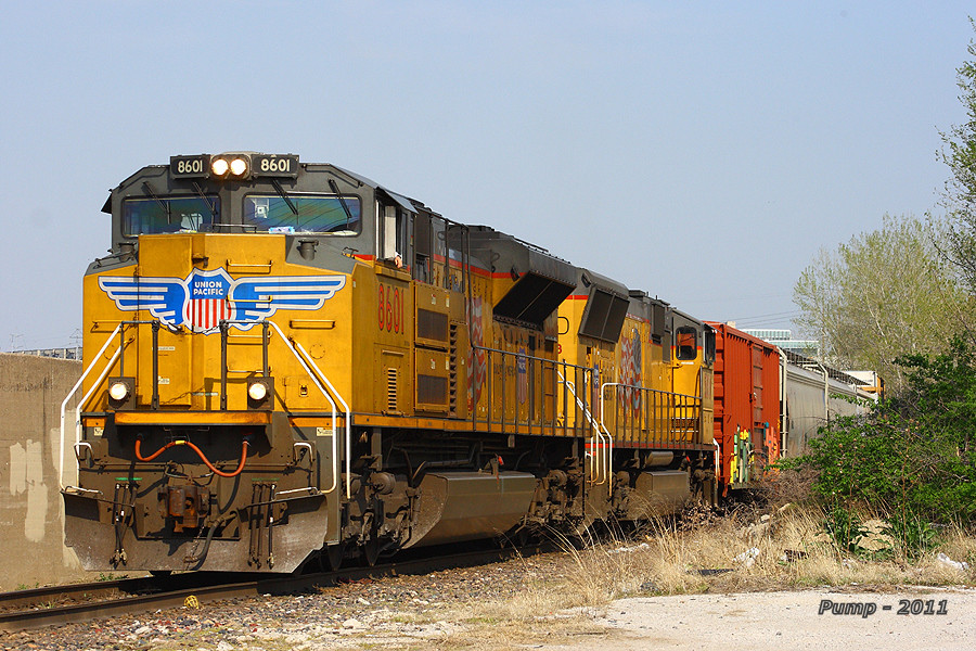 Northbound UP Manifest Train